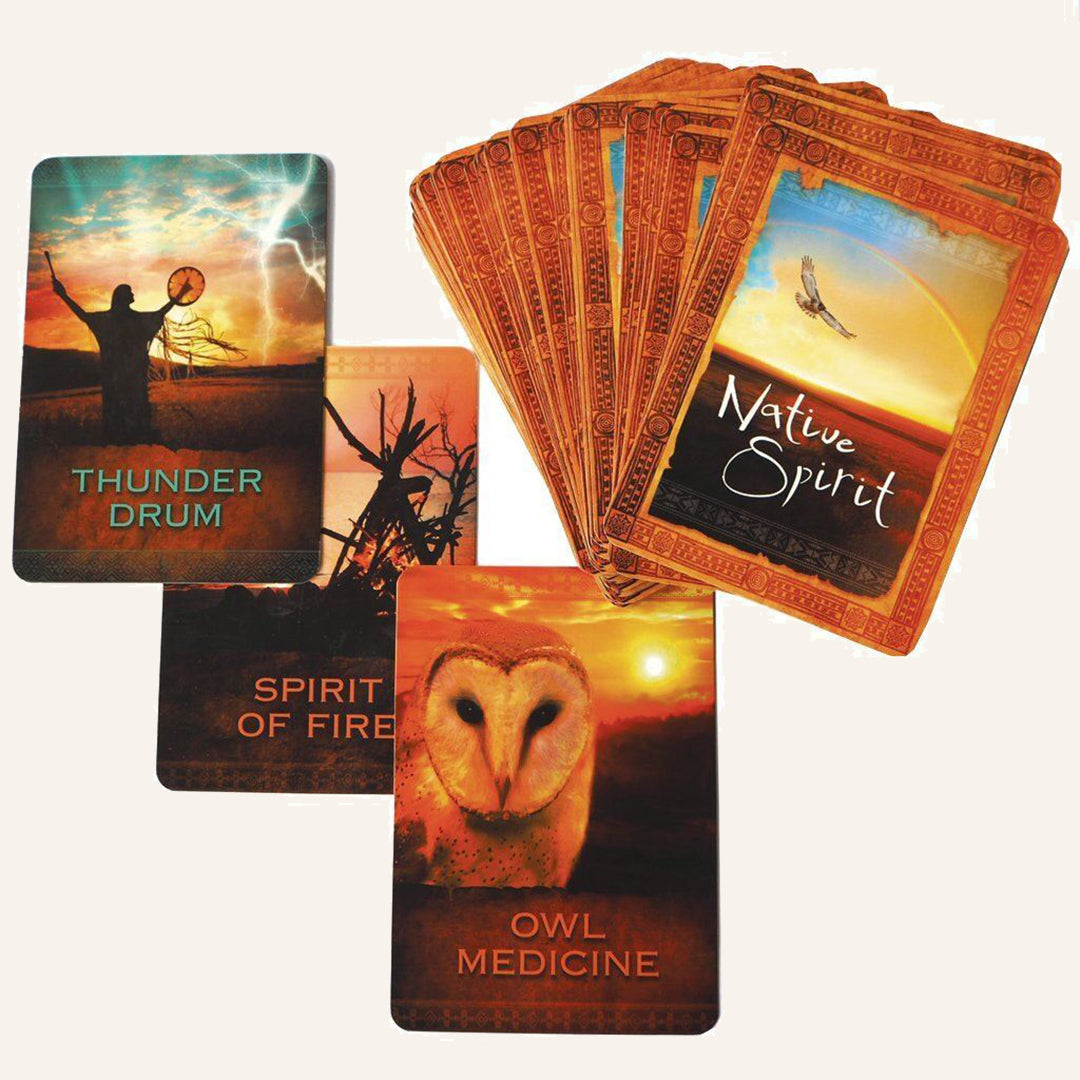 Native Spirit Oracle Cards: A 44-Card Deck and Guidebook – Shiny Storm